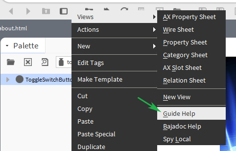 Niagara 4 Graphics Library - Toggle Switch Button